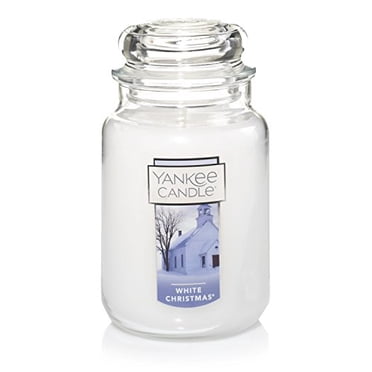 Yankee Candle Sparkling Snow Scented, Classic 22oz Large Jar Single ...