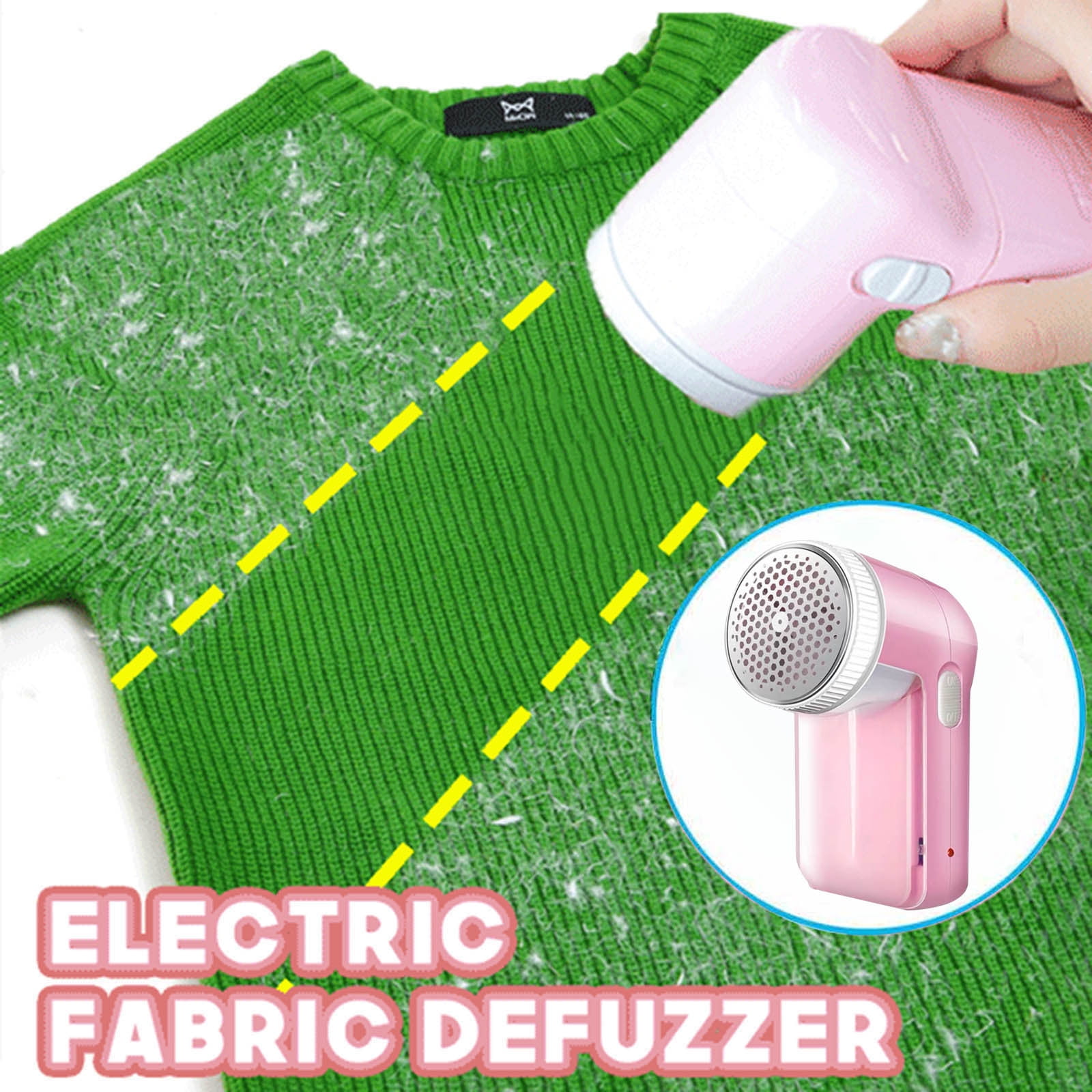 Thsue Fabric Shaver Defuzzer, Electric Lint Remover, Rechargeable ...