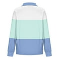 Business Casual Jackets for Women Open Front Color Block Shirt Jackets ...