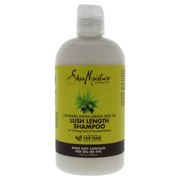 Cannabis Sativa Hemp Seed Oil Lush Length Shampoo by Shea Moisture for ...