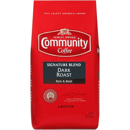 Community® Coffee Signature Blend Dark Roast Ground Coffee 20 oz. Bag ...