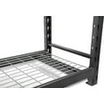 WEN Four-Tier Industrial Steel Storage Rack with Adjustable Shelving ...