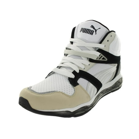 Puma Men's PUMA XS 850 TECH LN HI TRAINING SHOES 12 (OYSTER GRAY-WHITE ...