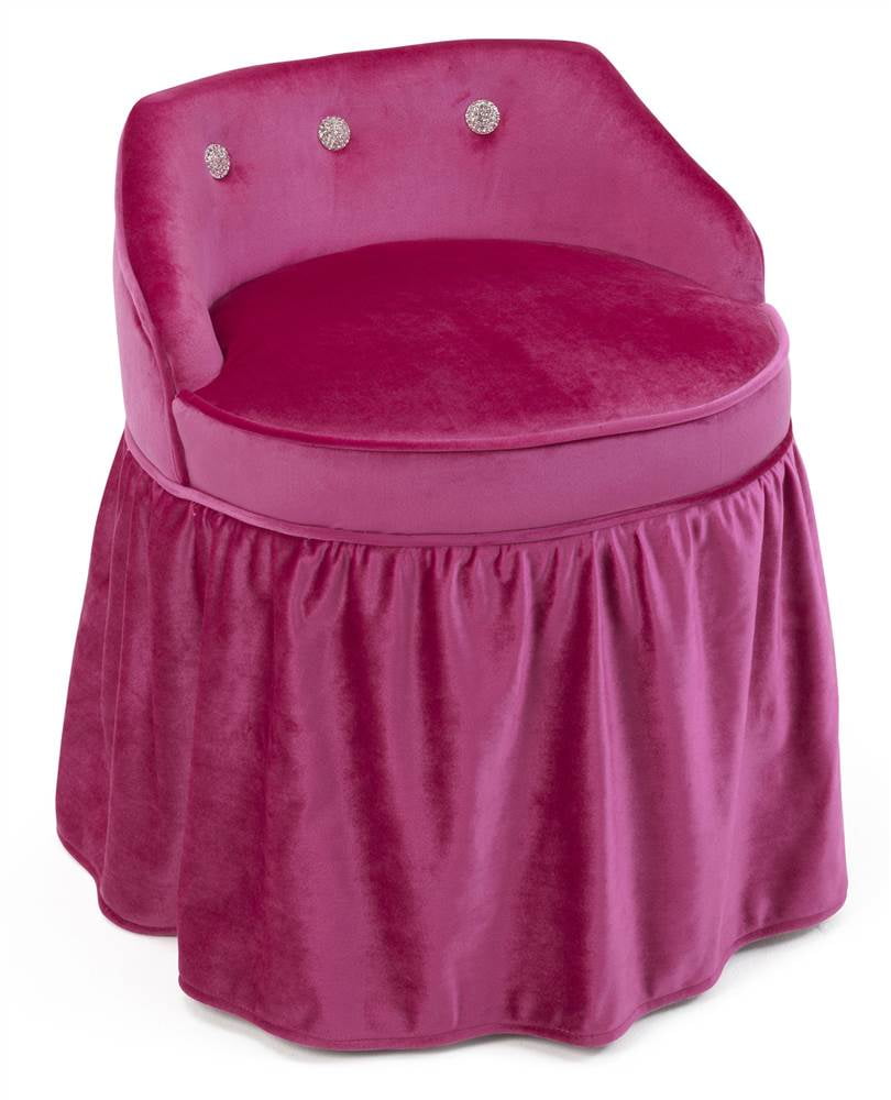 Girls Vanity Chair in Pink - Walmart.com