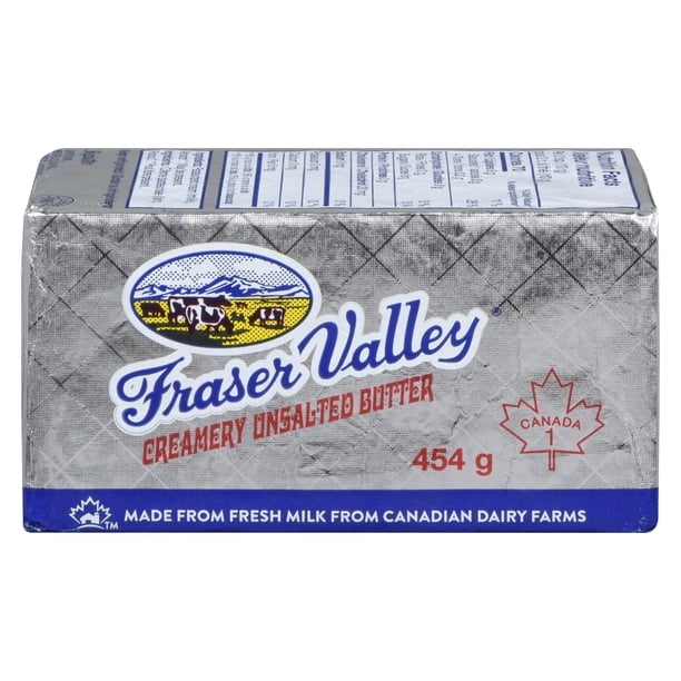 Fraser Valley Unsalted Butter - Walmart.ca