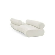 Meridian Furniture Ames Cream Boucle Fabric Modular Sofa - Walmart.com