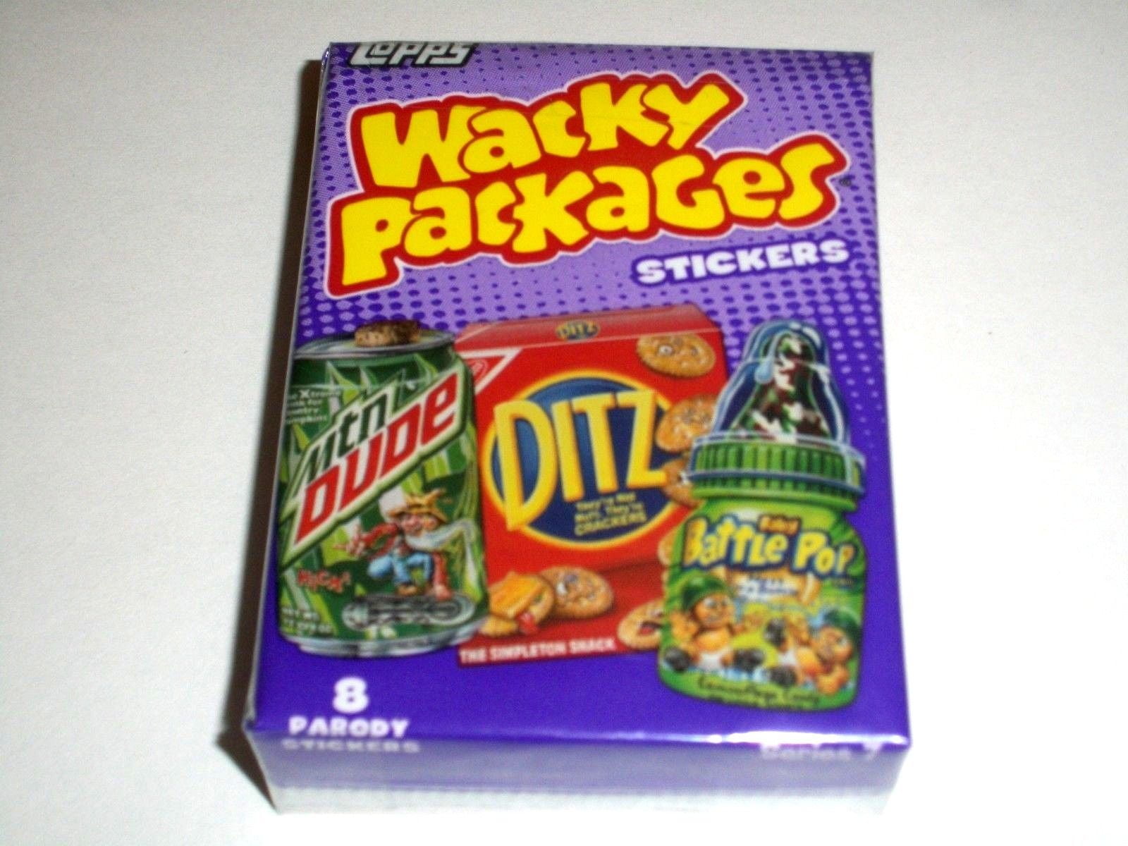 2010 Wacky Packages All New Series 7 Complete 55 Sticker Set - Walmart.com