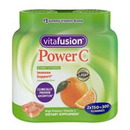 Vitafusion Power C Gummies, Immune Support, Orange Flavor, 240mg ...