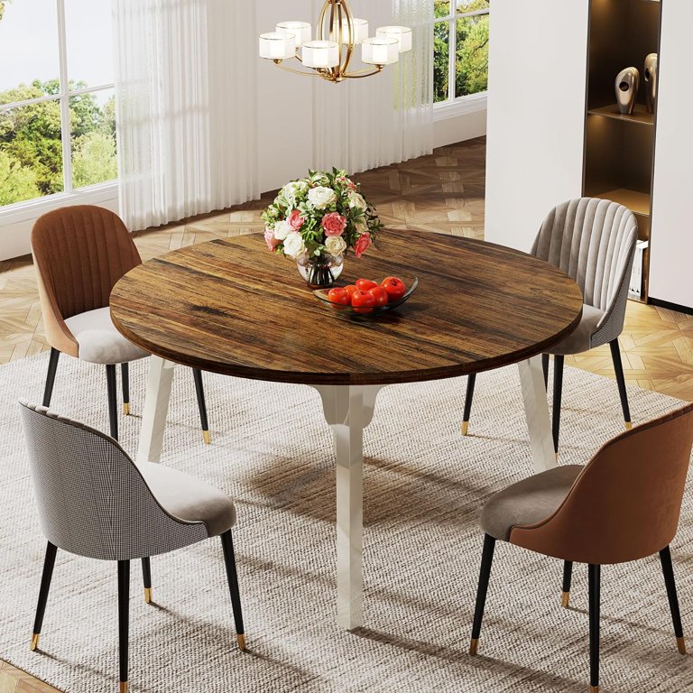 Industrial Base Farmhouse Tables Wood Parsons Table Wood Dining Table