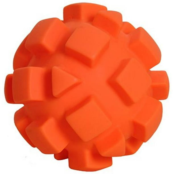 9505955 Bumpy Dog Ball, Orange - 5.5 in. - Walmart.com - Walmart.com