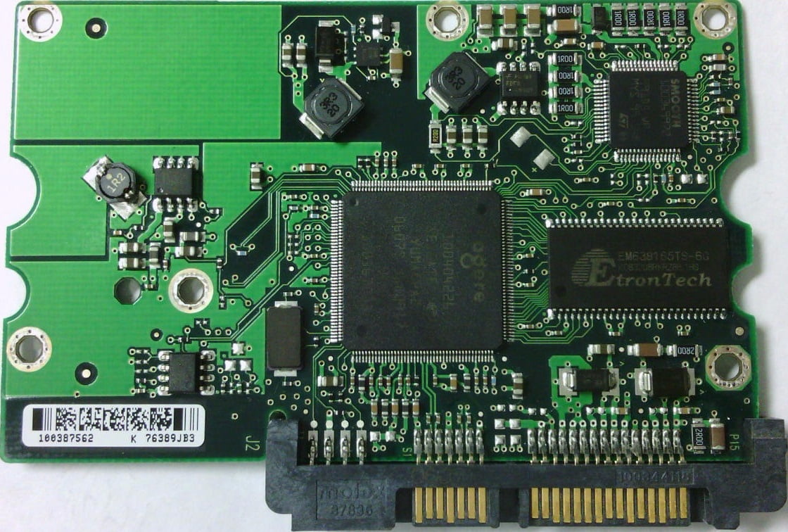 ST3160812AS, 9BD132-303, 3.AAE, 100387562 K, Seagate SATA 3.5 PCB ...