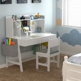 GDLF Kids Homework Desk and Chair Set, Adjustable with Whiteboard ...
