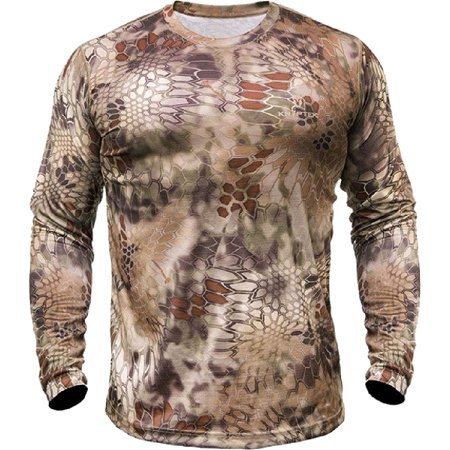 Kryptek - Kryptek Hyperion Long Sleeve Crew Shirt Highlander Camo ...