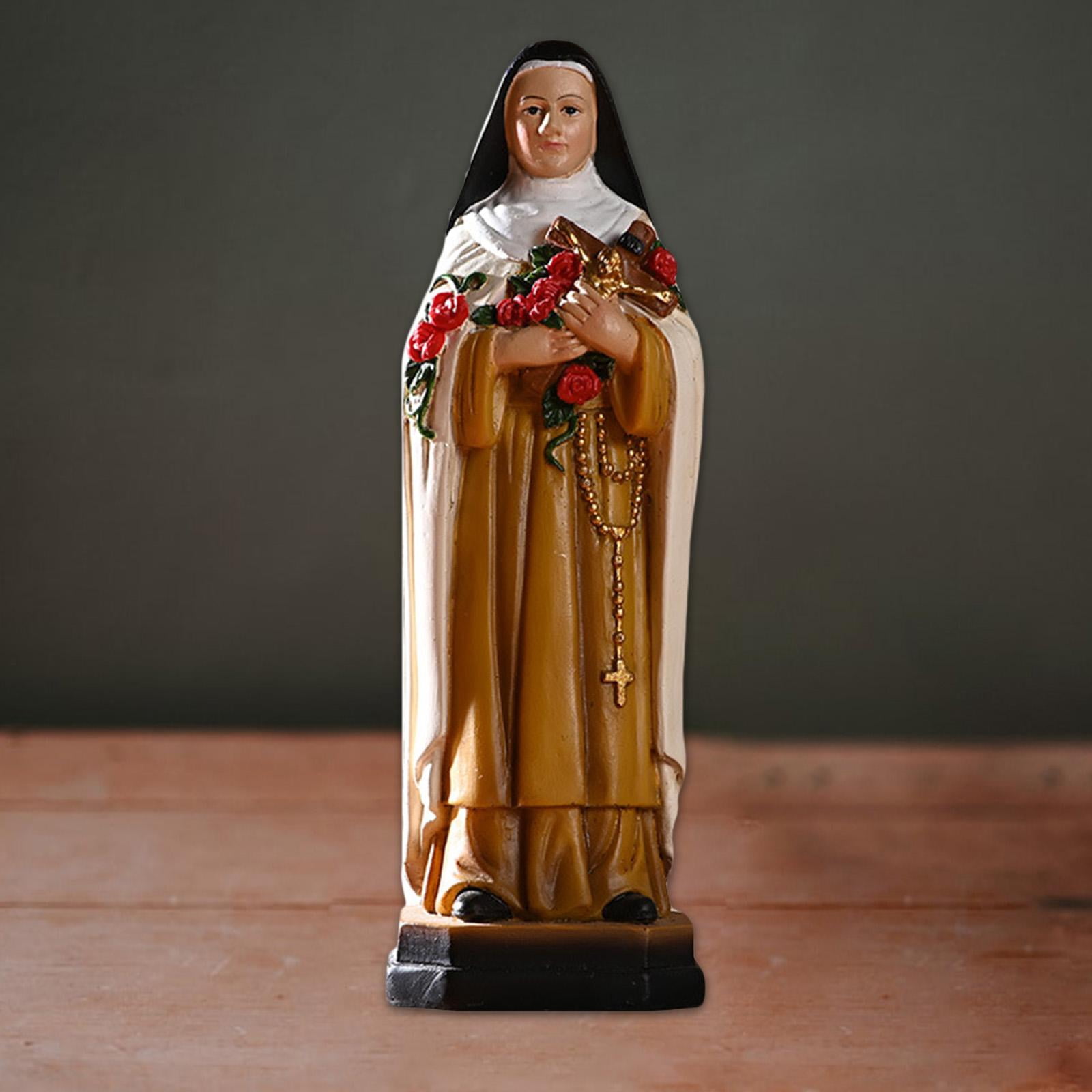 8 inch Religious Mary Holding Infant Statue Polyresin Figurine ...