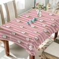 54x54in Square Printed Tablecloth Easy-Care Decorative Table Cloth for ...