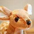 GENEMA 10.24x3.94x6.69" Children's Plush Animal Cartoon Sika Deer Short ...