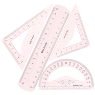 BE-TOOL 360 Degree Protractor Ruler Circle Measuring Tool for Drawing ...