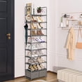 Shoe Rack, Sturdy Metal Shoes Rack Organizer,Narrow Shoe Rack,Shoe ...