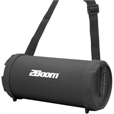 2BOOM BX322 RUBBERIZED BLUETOOTH BOOMBOX (BLACK) - Walmart.ca