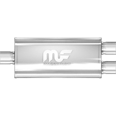 MagnaFlow Oval Stainless Steel Muffler - Walmart.com
