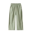 AHTJRT Wide Leg Sweatpants for Girls Boys Elastic Waist Track Pants ...
