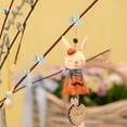 Aihimol Wooden Couple Bunny Hanging Wind Bell Pendant,Easter Cartoon ...