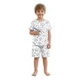 Boys Shorts Sets Urban Graffiti Crewneck Short Sleeve Tee and Shorts 2 ...