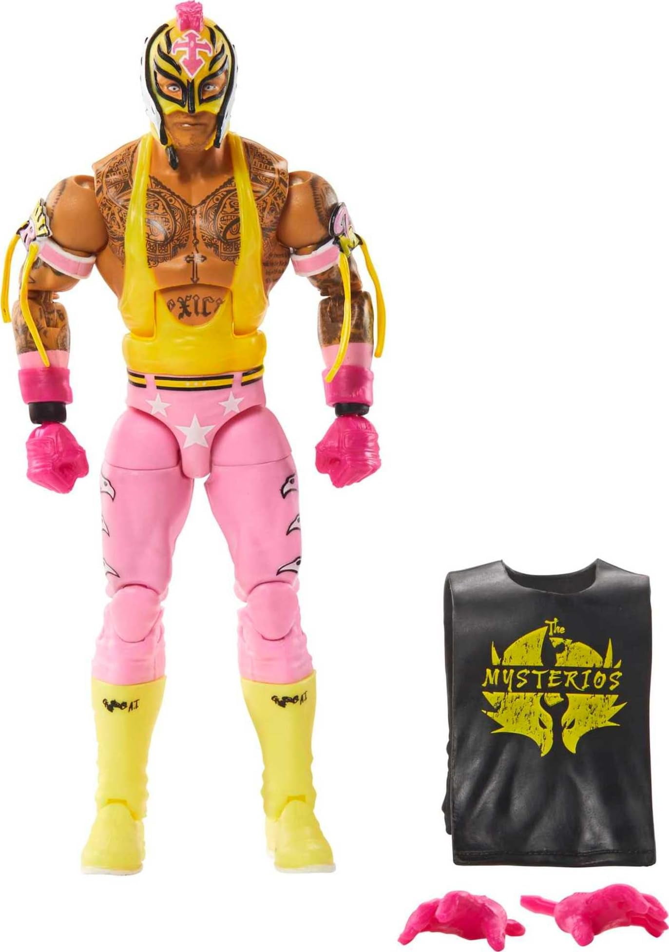Figura de acción, Mattel, Top Picks Elite Collection Rey Mysterio ...