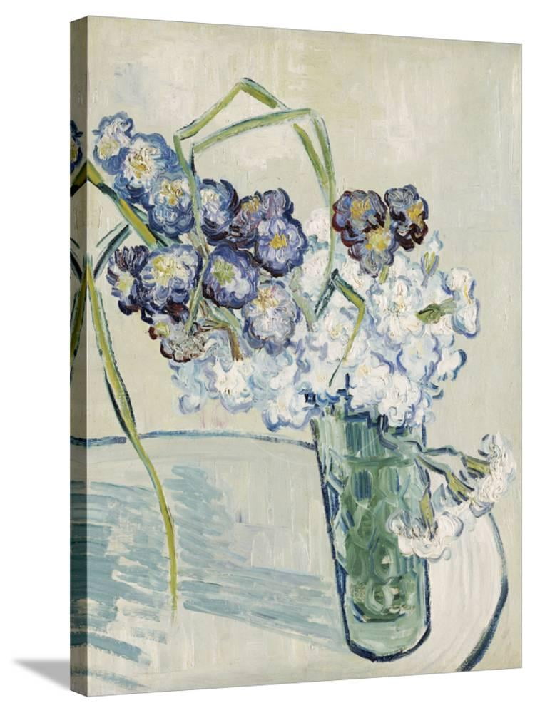 Vase of Carnations, c1890 Stretched Canvas Print Wall Art by Vincent ...