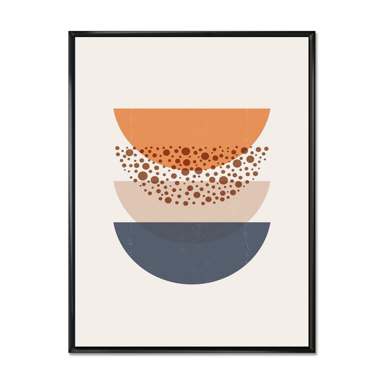 Click here for Designart Abstract Sun & Moon Geometrics In Blue &... prices