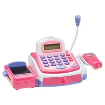 Activity Learning Family Battery Operated Electronic Cash Register Toy ...