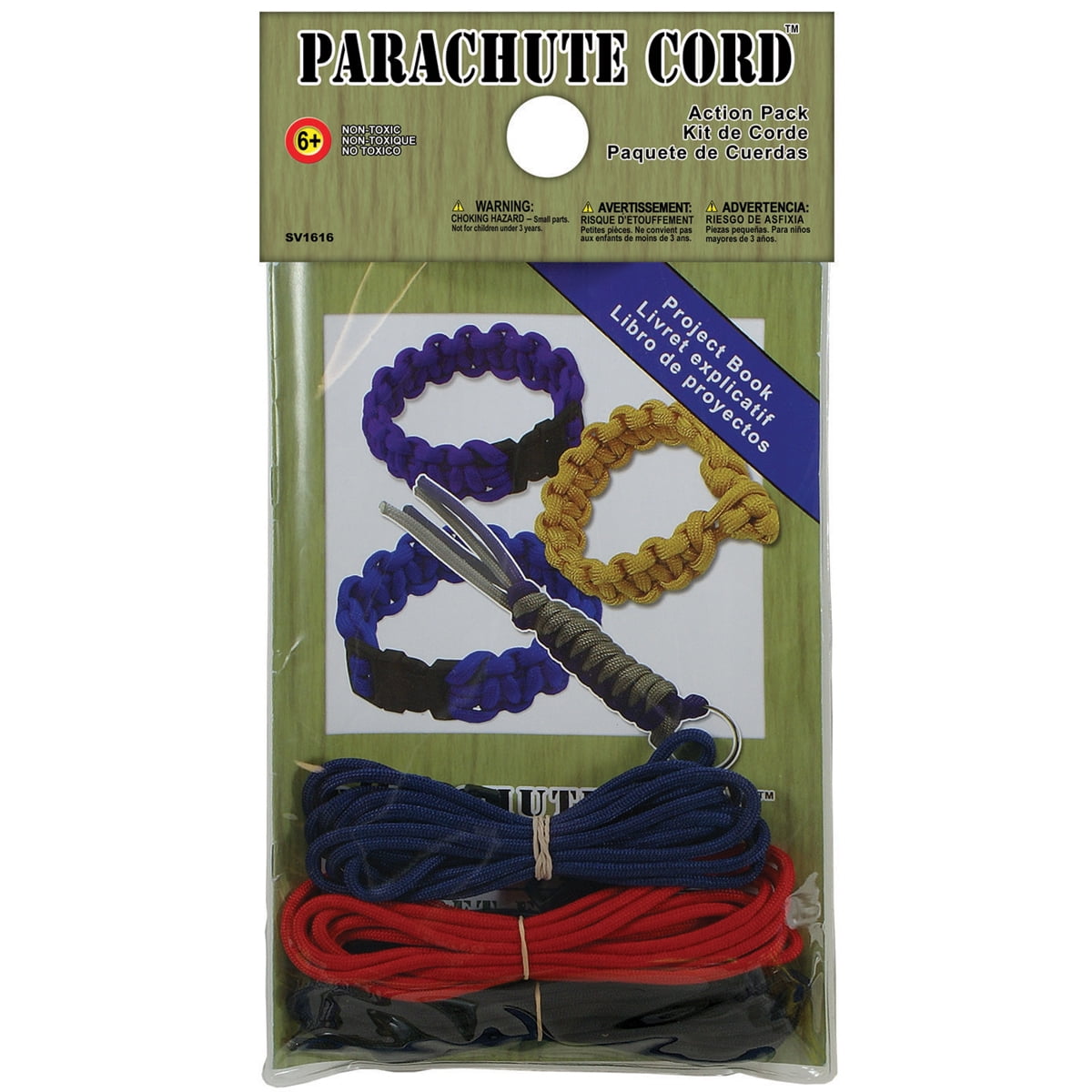 Paracute Cord Craft Kit: Makes 2 Projects - Walmart.com