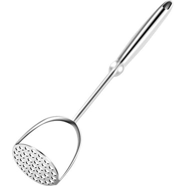 MEKBOK 2 Pack Potato Masher, Heavy Duty Stainless Steel Potato Masher ...