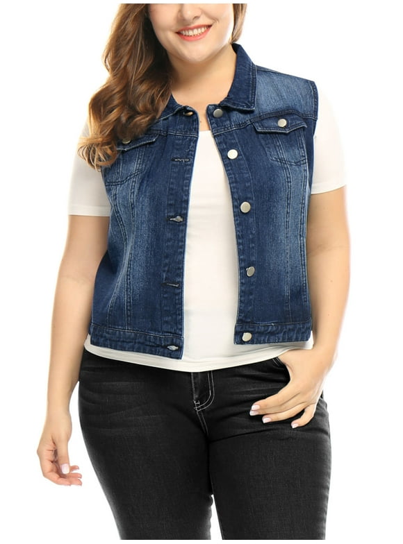 Women's Plus Size Denim Jackets