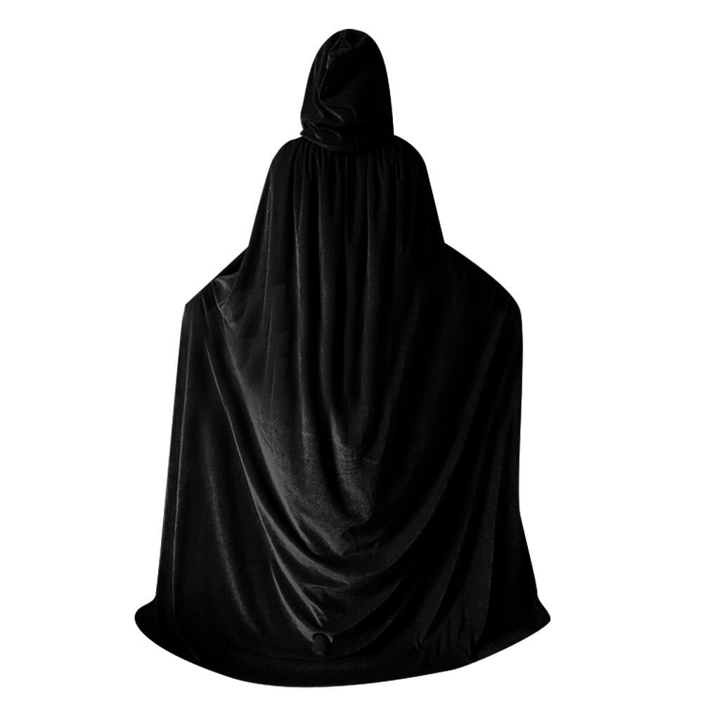 Unisex Hooded Halloween Christmas Cloak Costumes Party Cape - Walmart.com