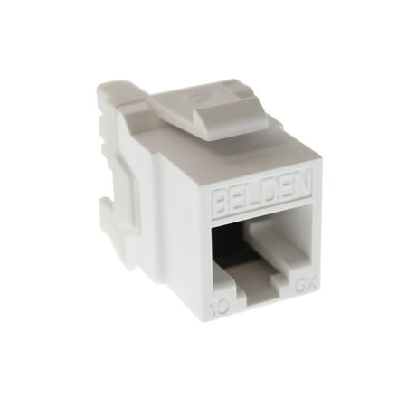 Belden AX102282 10GX Keystone Jack for Cat 6 and 6a Installations ...
