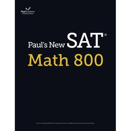 Paul's New SAT Math 800 | Walmart Canada