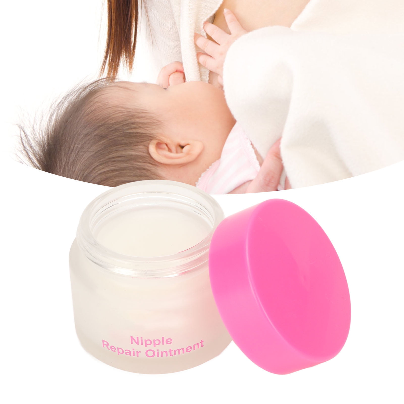 Crema de Grietas en Pezón, Crema de Cuidado del Niple Nourish de Piel 25 G de Reducir El Dolor ...