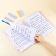 1Pc Plastic Piano Sheet Folder with 5 Sheets Paper Self-Adhesive ...