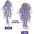 Artificial Vines Wall 4 count Faux Ferns Leaves Greenery for Summer ...