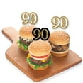 Big Dot of Happiness Adult 90th Birthday - Gold - Dessert Cupcake ...
