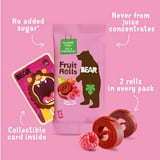 BEAR Fruit Snack Rolls Raspberry, 5 count, 3.5oz, Non-GMO, Gluten-Free ...