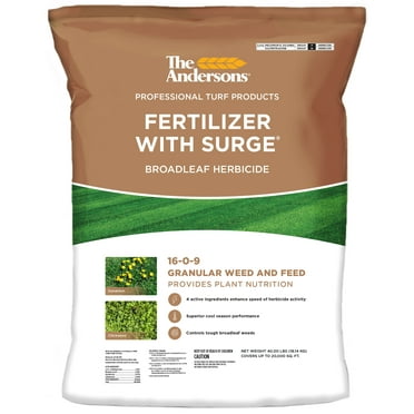 The Andersons High Nitrogen 16-4-8 Lawn Fertilizer with 14% Humic DG ...
