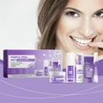 Makeup Trending 2024 Purple Color Tooth Set Clean Teeth Fresh Breath ...
