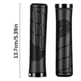 1Pair Ergonomic Bicycles Handle Grips Replacement Rubber Shock ...