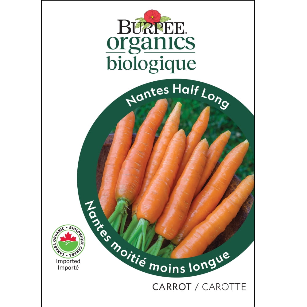 Click here for Burpee Canada Burpee Organic Nantes Half Long Carr... prices