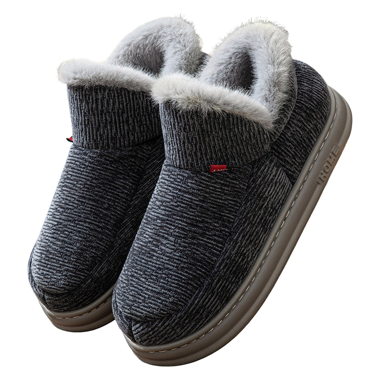 Click here for Chaochao Adult Mens Cozy Winter Slippers Comfortab... prices