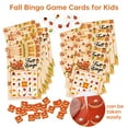 WaaHome Fall Bingo Cards for Kids 26 Players Thanksgiving Bingo Game ...