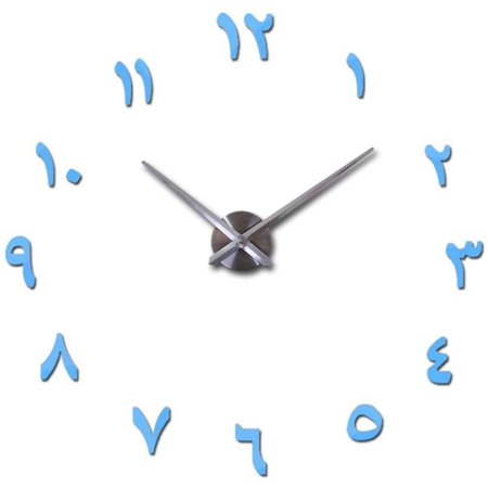 Decorative Wall Clock Classical Design Clocks Stickers Quartz Needle ...