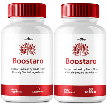 (2 Pack) Boostaro Pills Official Formula Boostaro Supplement Capsules ...